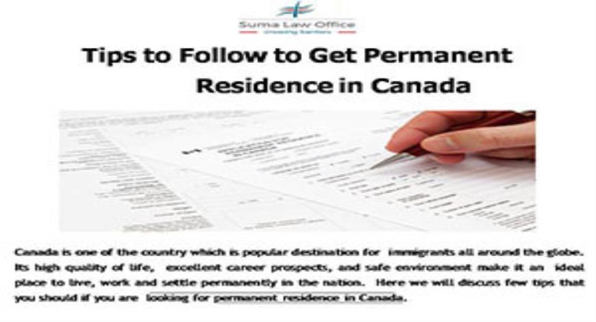 Free Download Tips to Follow to Get Permanent Residence in Canada ...