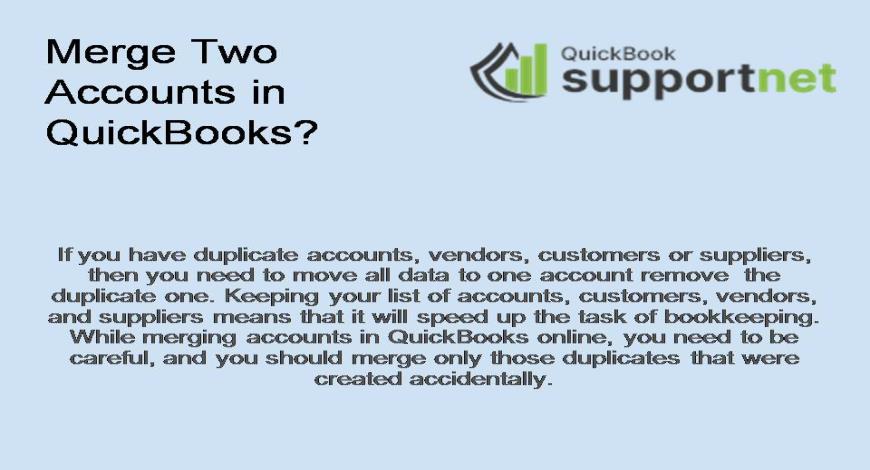 Free Download How to merge two accounts in QuickBooks PowerPoint ...