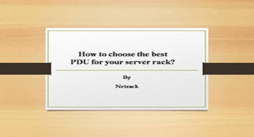 Free Download How to Choose the best PDU for Your Server Rack ...