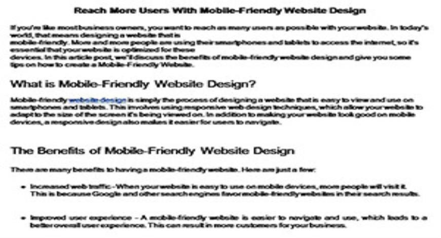 Free Download Reach More Users With Mobile-Friendly Website Design ...