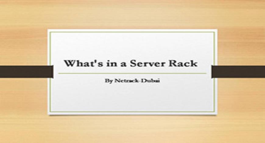 Free Download Whats in a Server Rack PowerPoint Presentation ...