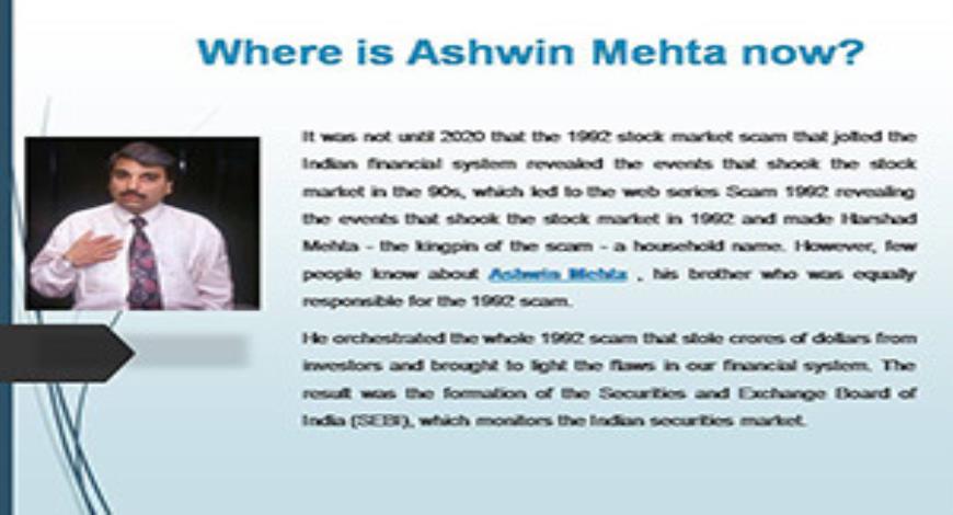 Free Download Where is Ashwin Mehta Now PowerPoint Presentation ...