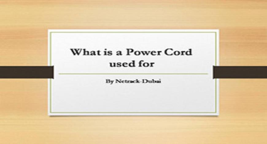 Free Download What is a Power Cord Used for PowerPoint Presentation ...