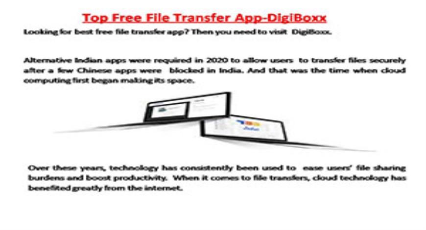 Free Download Top Free File Transfer App-DigiBoxx PowerPoint Presentation | SlidesFinder.com