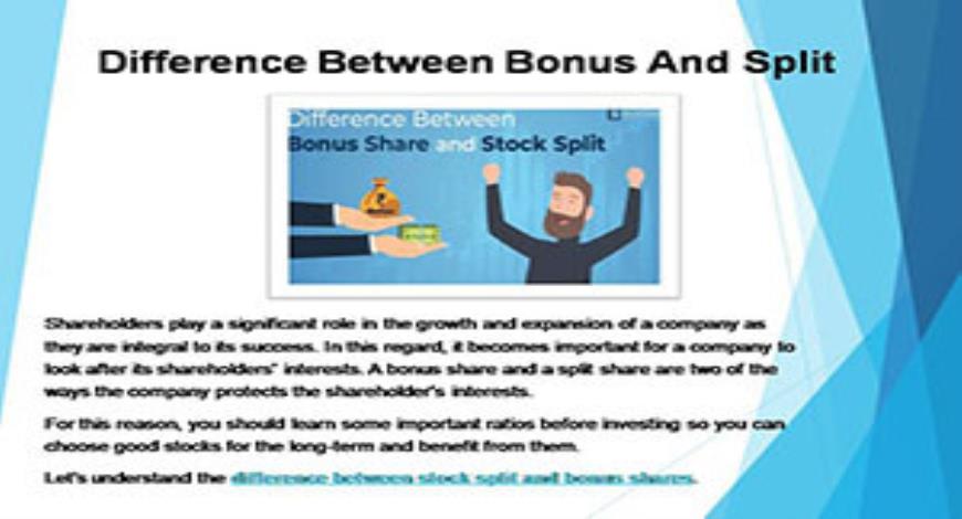 Free Download Difference Between Bonus And Split PowerPoint ...
