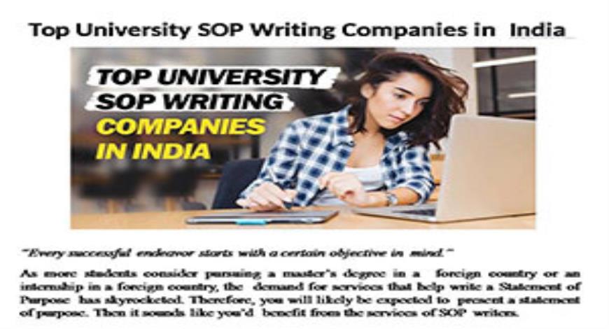 Free Download Top University SOP Writing Companies in India PowerPoint ...