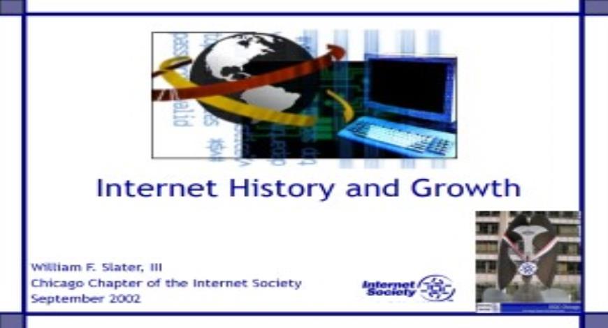 Free Download Internet History and Growth PowerPoint Presentation Slides