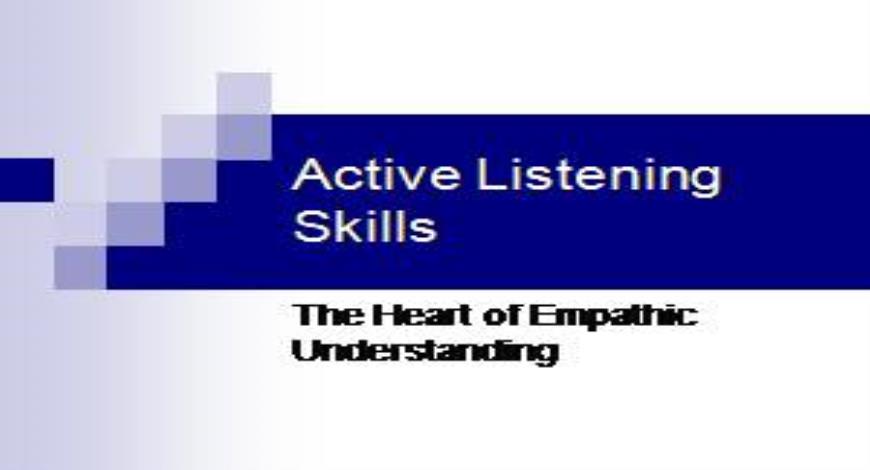 Free Download Active Listening Skills PowerPoint Presentation Slides
