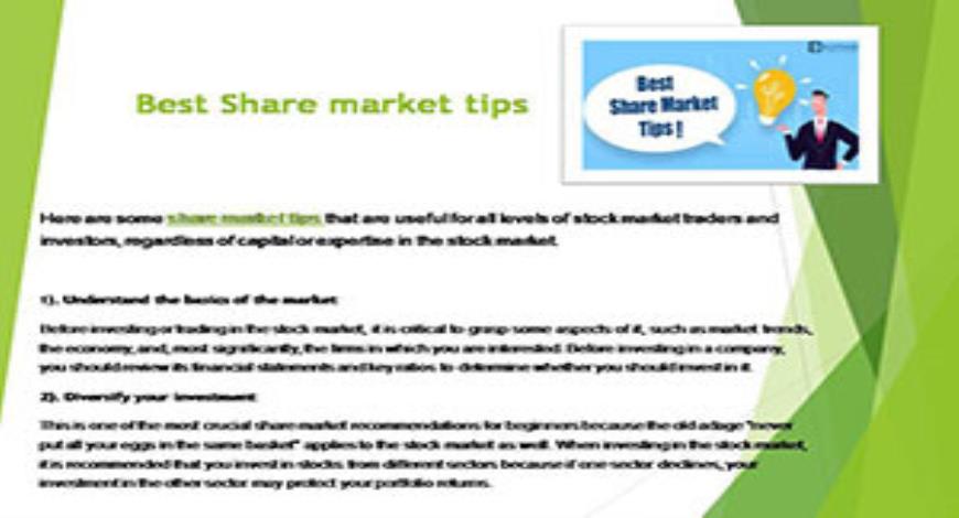 Free Download Best Share Market Tips PowerPoint Presentation ...