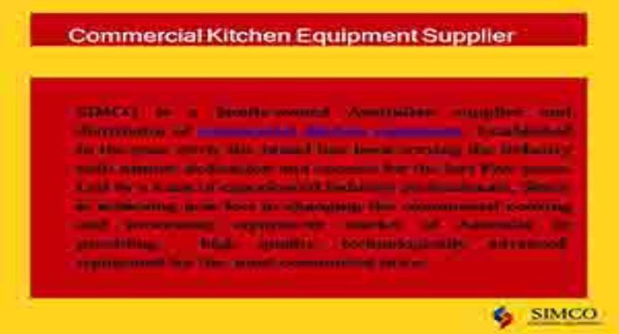 Free Download Commercial kitchen equipment PowerPoint Presentation ...