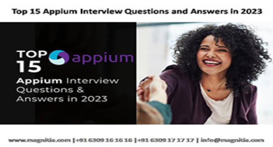 Free Download Top 15 Appium Interview Questions and Answers in 2023 PowerPoint Presentation ...