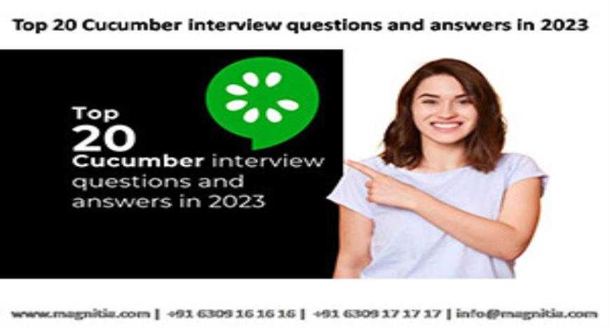 Free Download Top 20 Cucumber interview questions and answers in 2023 ...