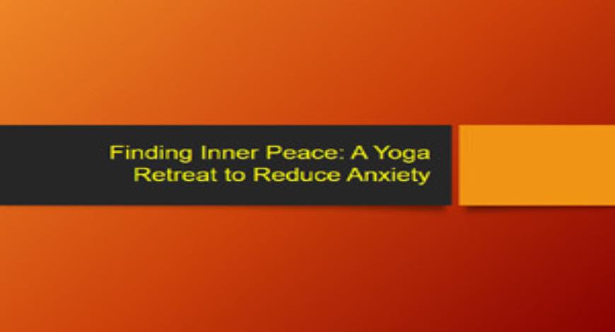 Free Download Yoga Retreat Powerpoint Presentation
