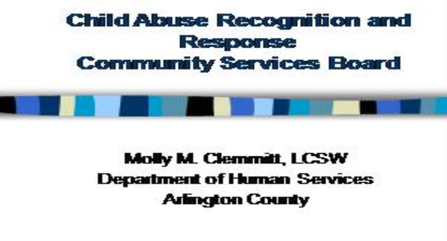 Free Download Child Abuse (Recognition and Response) PowerPoint ...