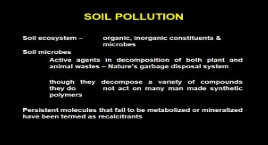 Free Download SOIL POLLUTION PowerPoint Presentation Slides