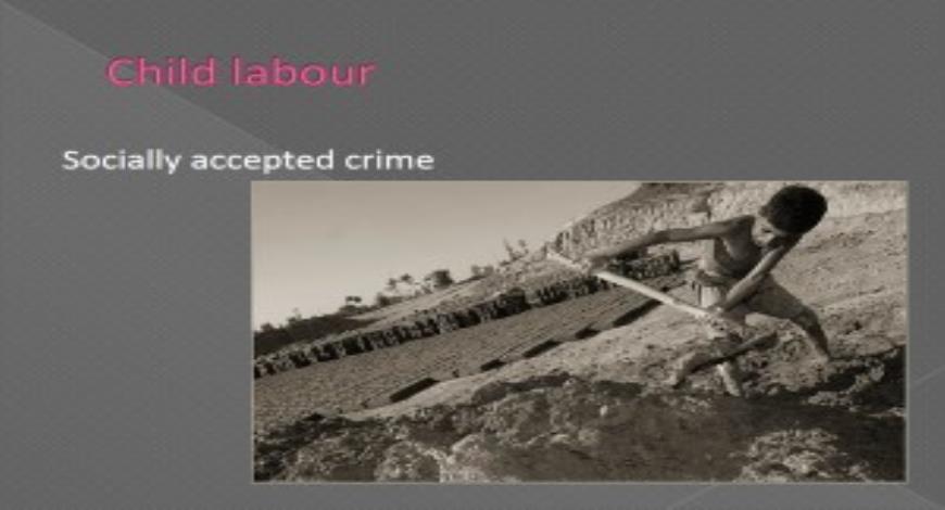 Free Download Child labor PowerPoint Presentation Slides