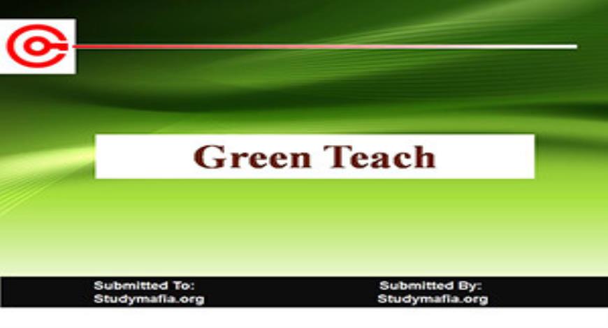 Free Download Green Tech PowerPoint Presentation | SlidesFinder.com