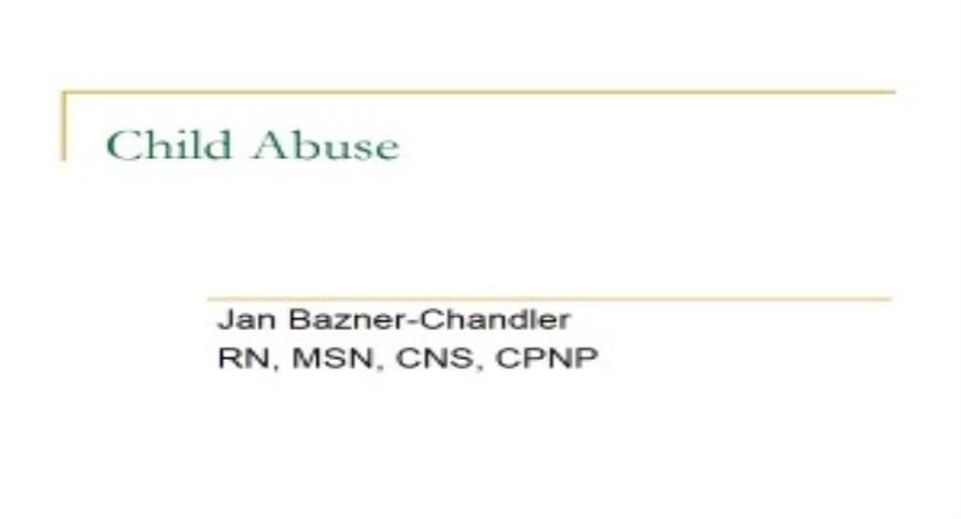 Free Download Child Abuse PowerPoint Presentation Slides